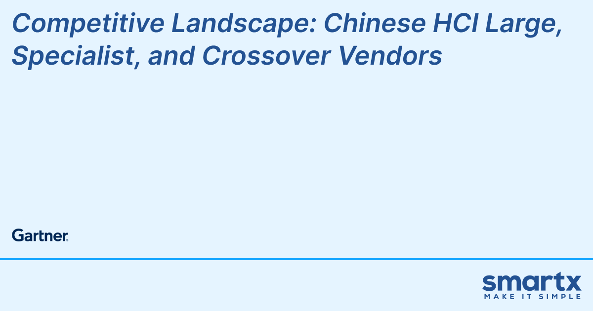 SmartX Recognized as Competitive Provider in Gartner’s 2022 Chinese HCI Landscape – SmartX