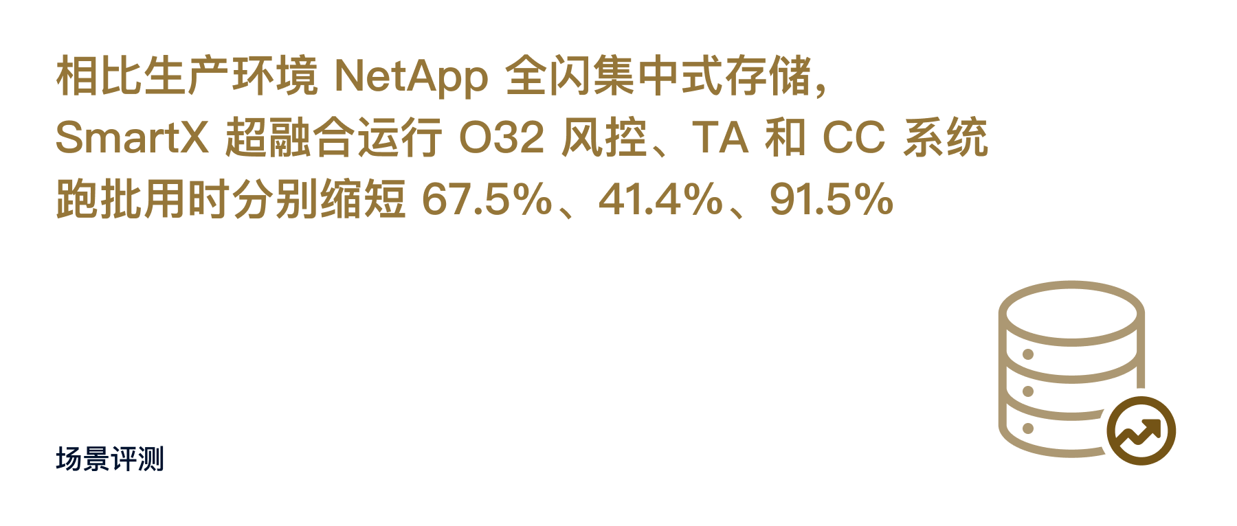 SmartX vs NetApp：基金用户 O32 风控、TA、CC 系统跑批性能验证 – SmartX